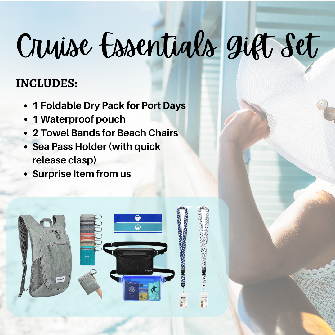 Cruise Essentials Gift Set Travel Treasure Box