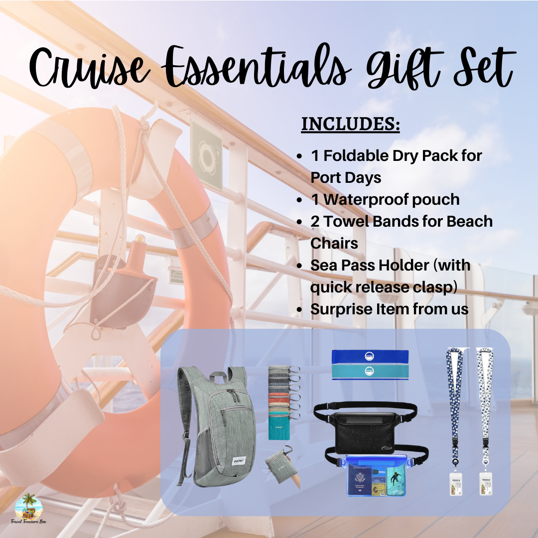 Cruise Essentials Gift Set – Travel Treasure Box