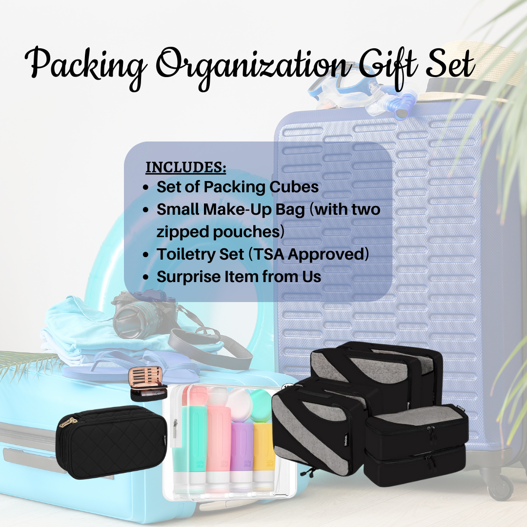 Packing Organization Gift Set – Travel Treasure Box