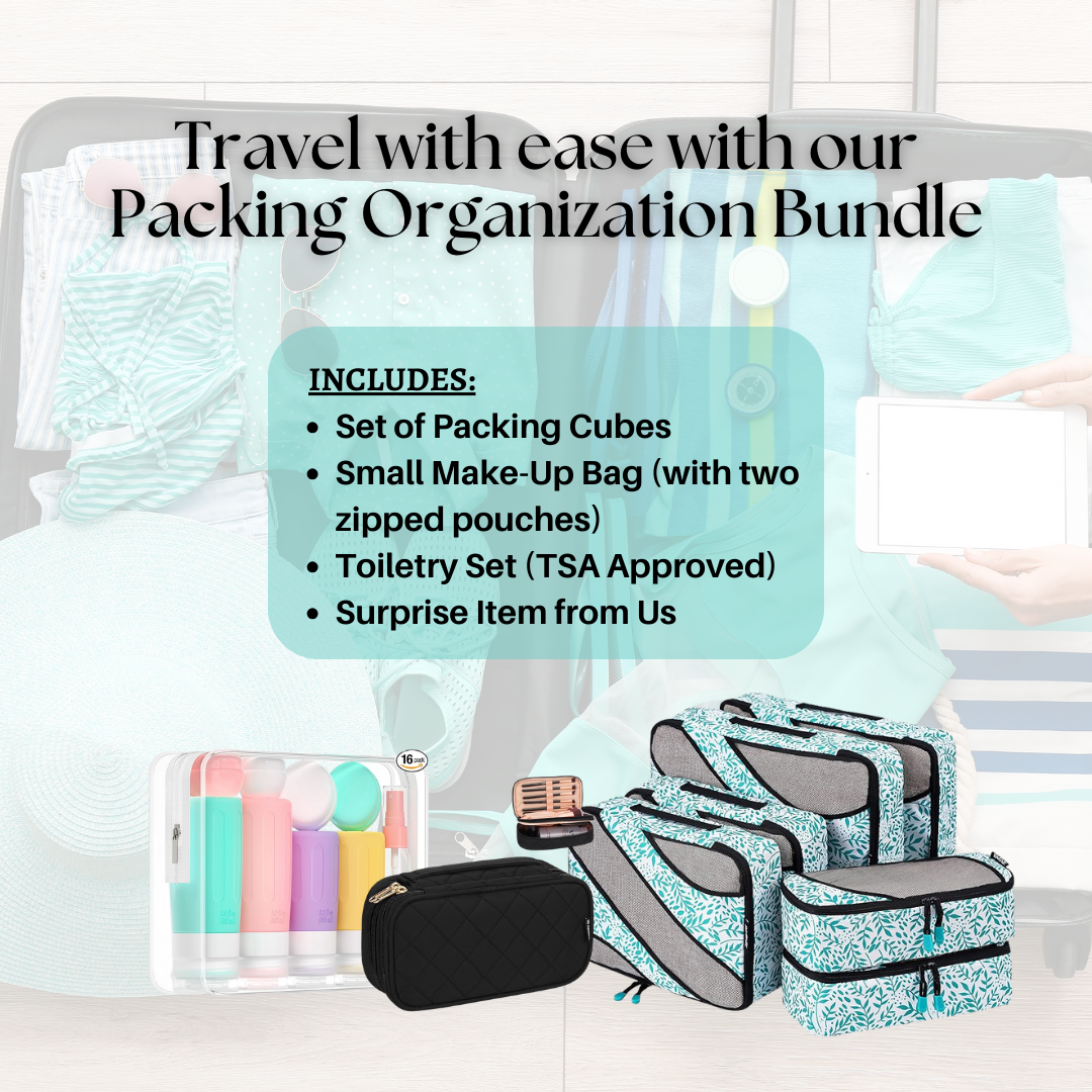 Packing Organization Gift Set – Travel Treasure Box