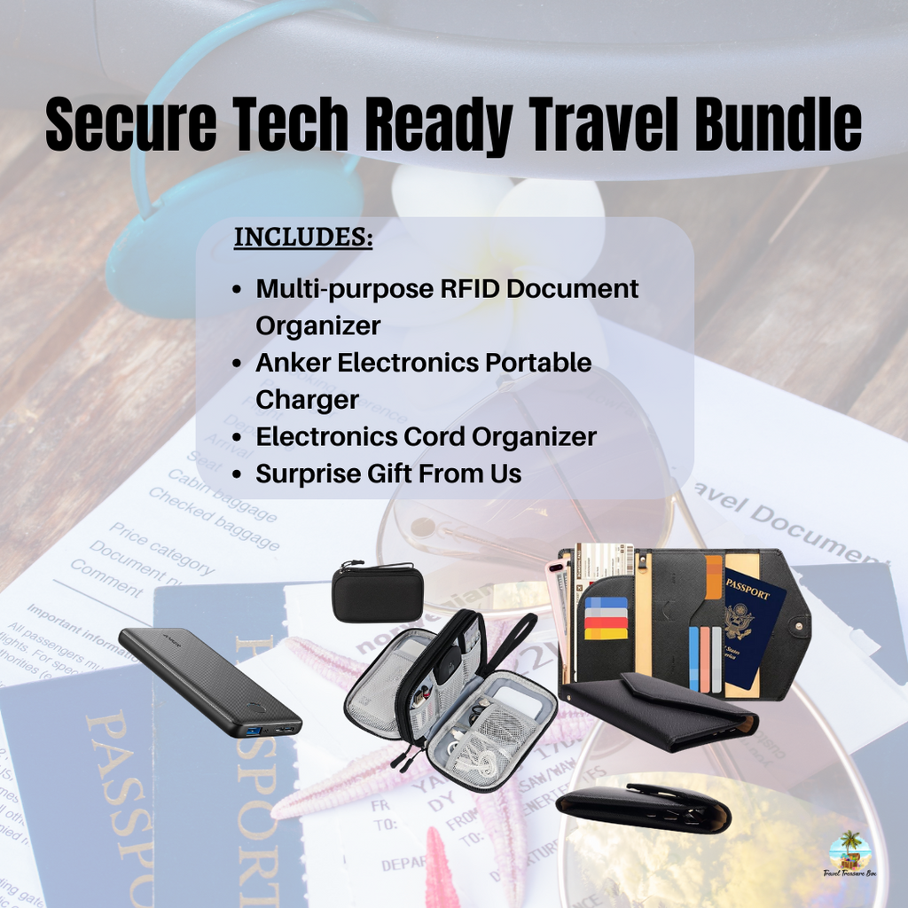 Secure/Tech Travel Bundle – Travel Treasure Box